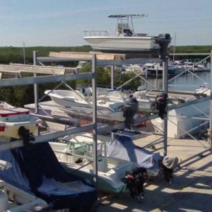 Boat Racks Storage Florida Keys | Marina Yard in Tavernier